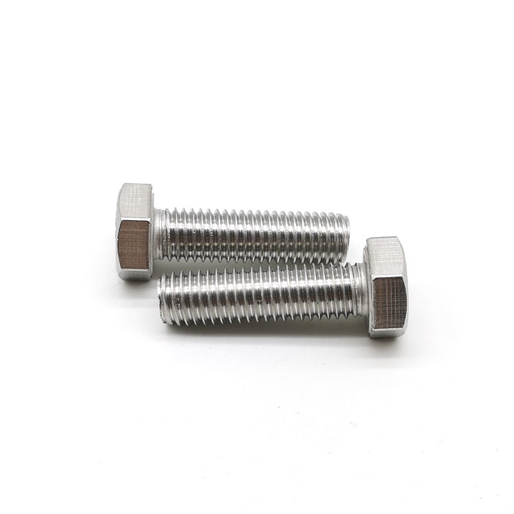 Hexagon Head Bolts Thread Up To End ISO 4017 A4 80 Stainless Steel 316