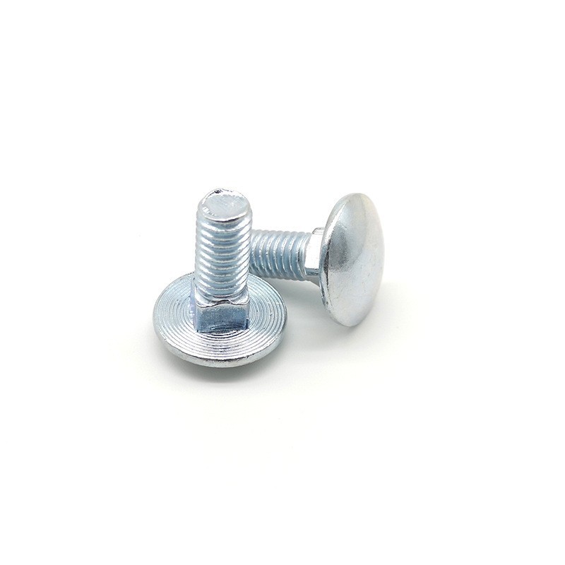 ASME B18 5 Zinc Plated Bolts And Nuts Grade 2 Carriage Coach Bolt Round ...