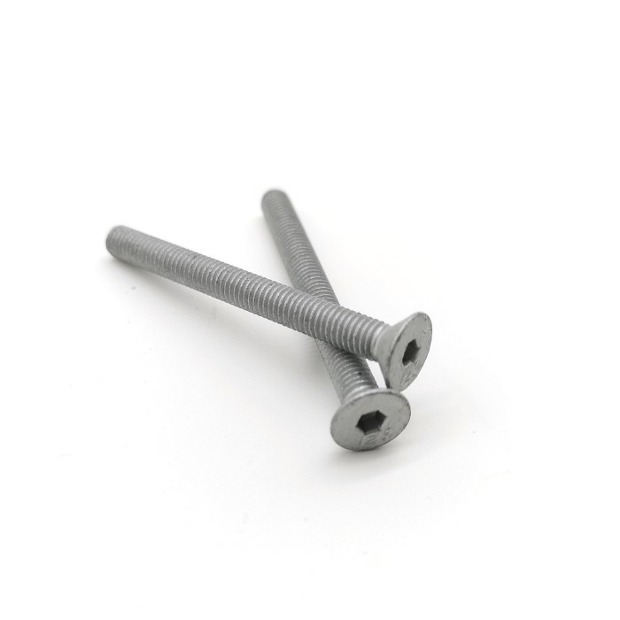 DIN7991 Delta Protekt KL100 high strength steel bolts Hex Flat Socket ...