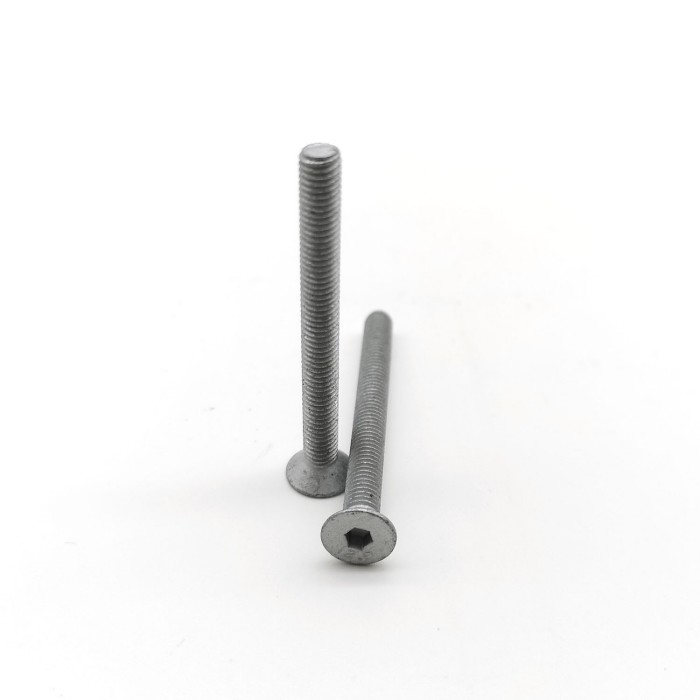 DIN7991 Delta Protekt KL100 high strength steel bolts Hex Flat Socket ...