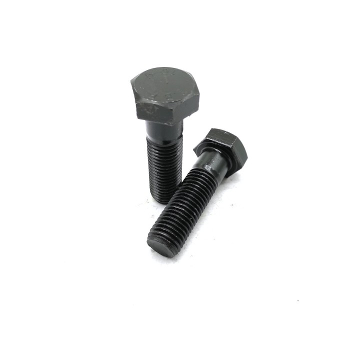 Hex Head High Strength Bolts ISO4014 GB5782 Class 10.9 Black Partial ...