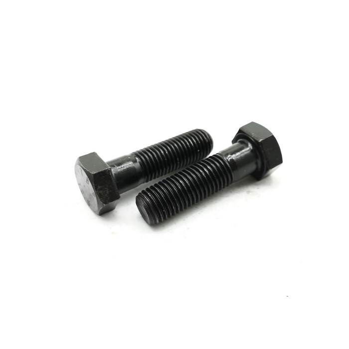 Hex Head High Strength Bolts ISO4014 GB5782 Class 10.9 Black Partial ...