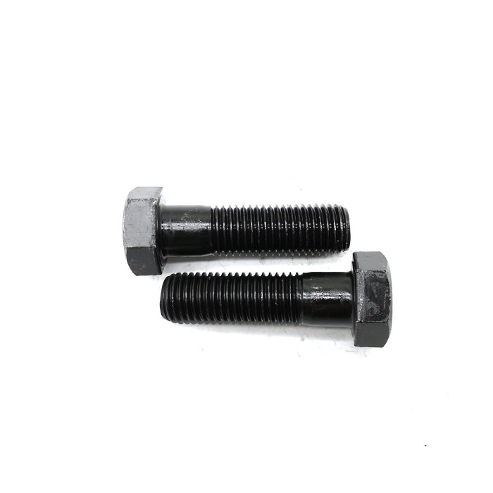 Hex Head High Strength Bolts ISO4014 GB5782 Class 10.9 Black Partial ...