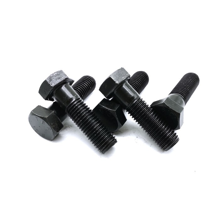 Hex Head High Strength Bolts ISO4014 GB5782 Class 10.9 Black Partial ...