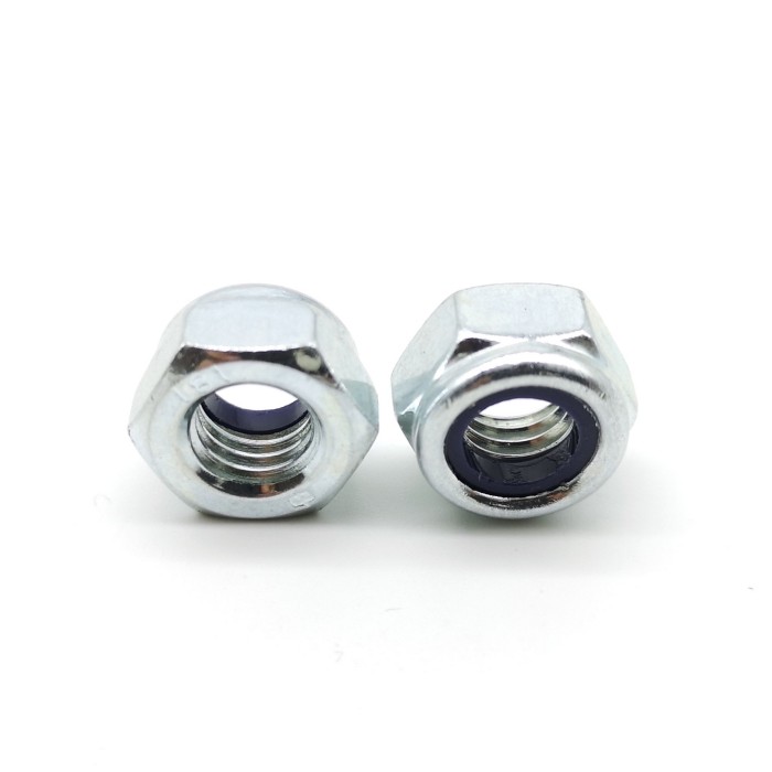 M6 M5 M4 Nylon Lock Nut Metric DIN 985 Low Profile Hexagon Lock Nut